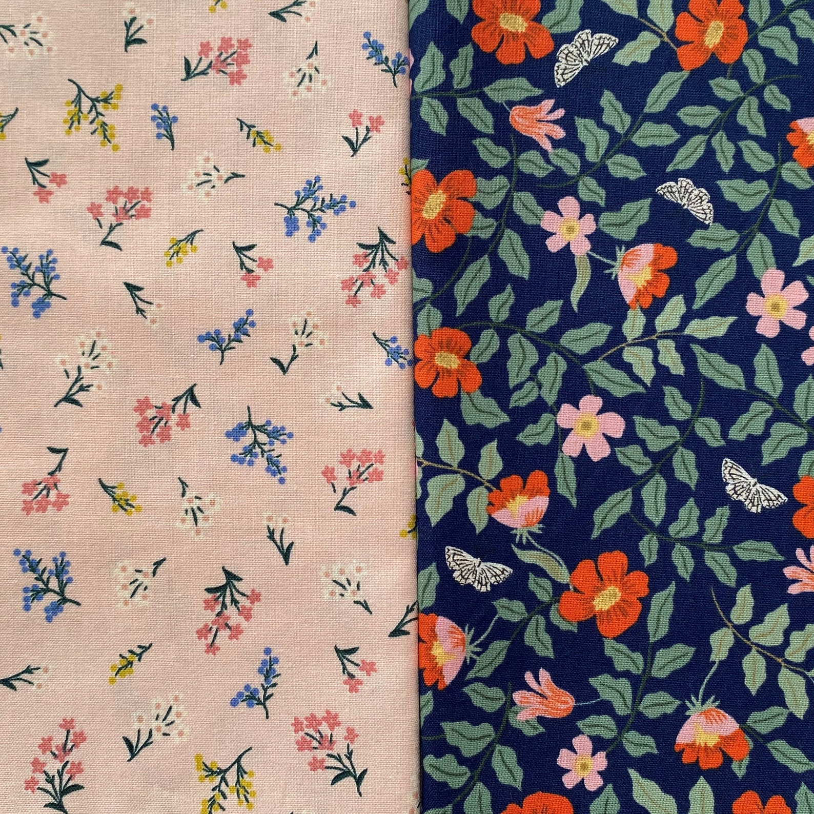 RIFLE PAPER Company Fabric Rifle Paper Strawberry Fields and - Etsy