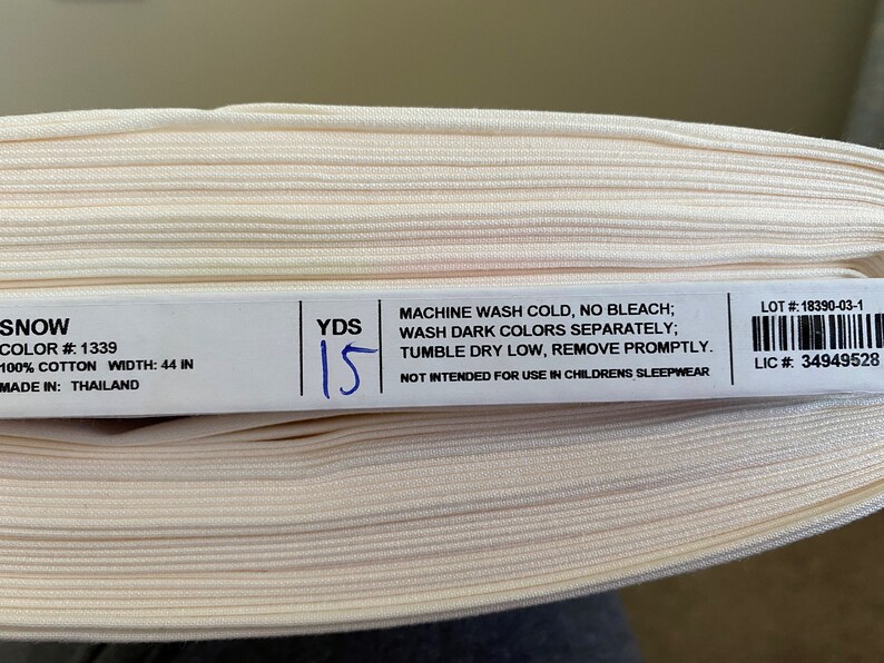 KONA Snow Solids Fabric KONA Solids KONA Cotton Kona - Etsy