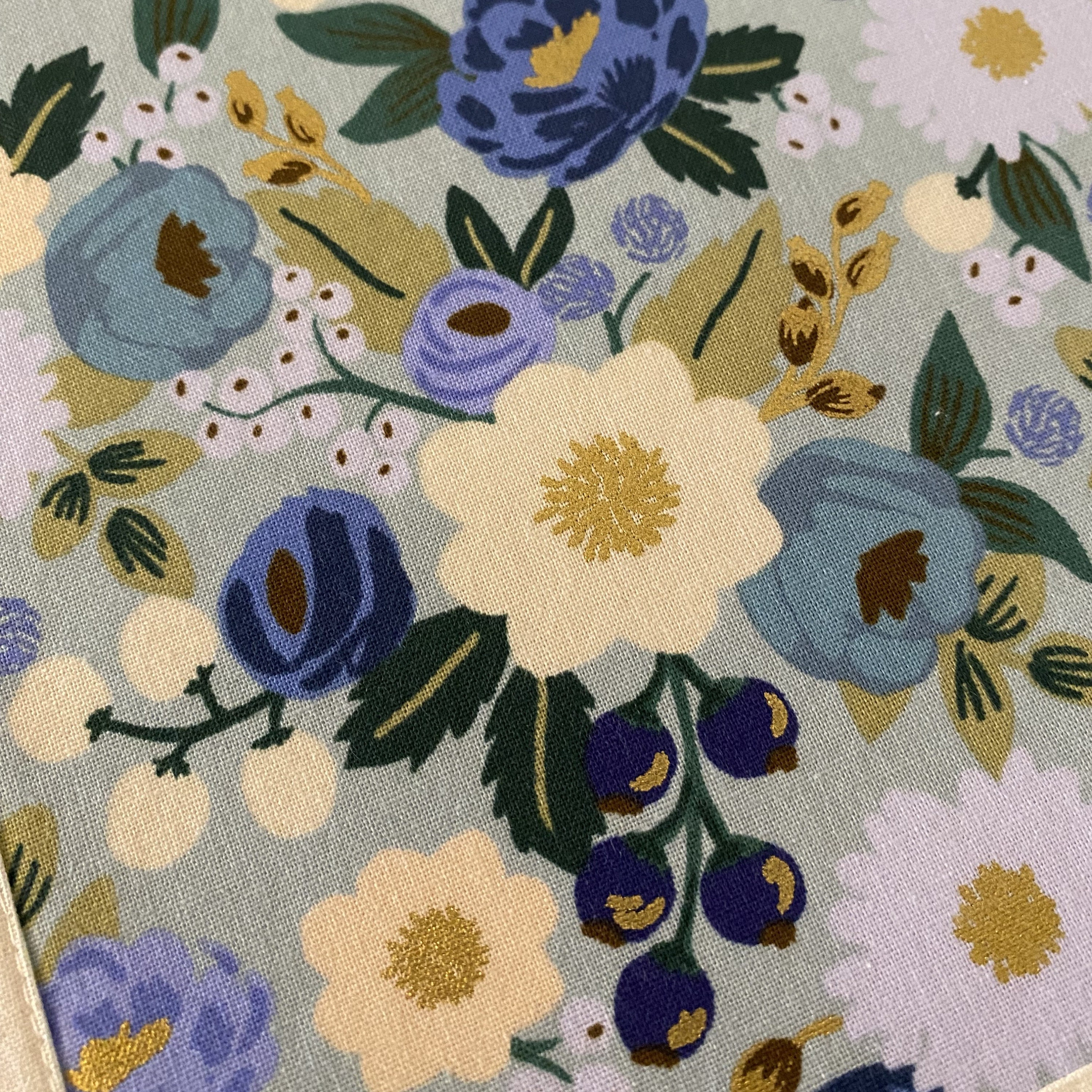 Rifle Paper Co. Table Runner: Vintage Blossom Mint Floral, Cotton+steel ...