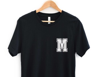 Initial T Shirt | Etsy