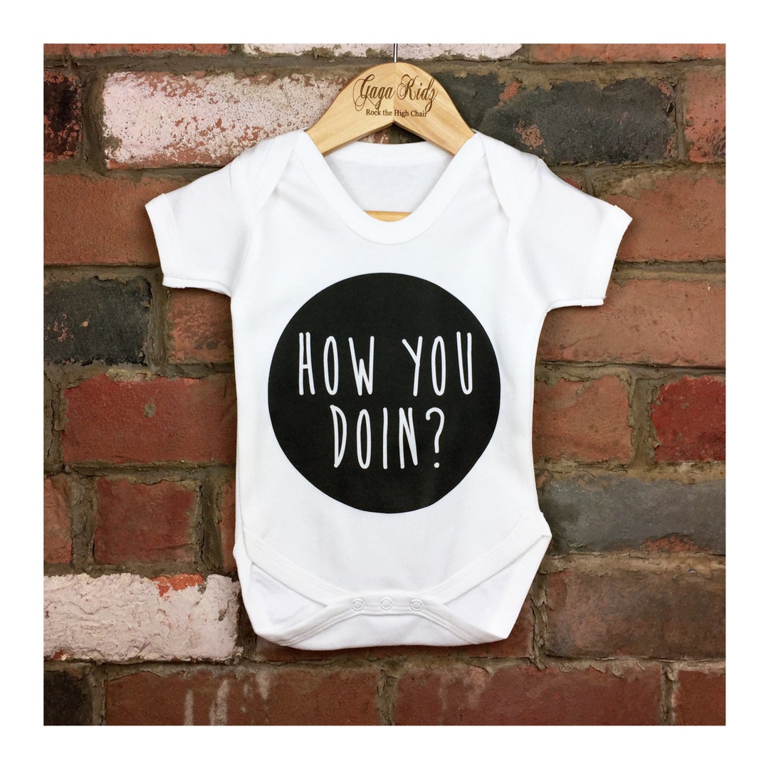 How You Doin? Baby Bodysuit: Funny Friends Tribute, Trendy One Piece - Etsy