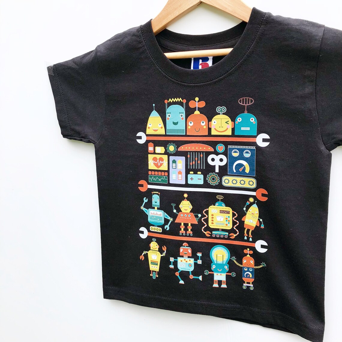 Robot Geek Kids Baby Shirt Science Robot Costume Robot | Etsy