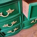SIMILAR AVAILABLE! Free Shipping! Emerald Green Boudoir Dixie Vintage ...