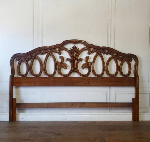 Antique king size headboard store
