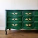 SIMILAR AVAILABLE! Free Shipping! Emerald Green Boudoir Dixie Vintage ...
