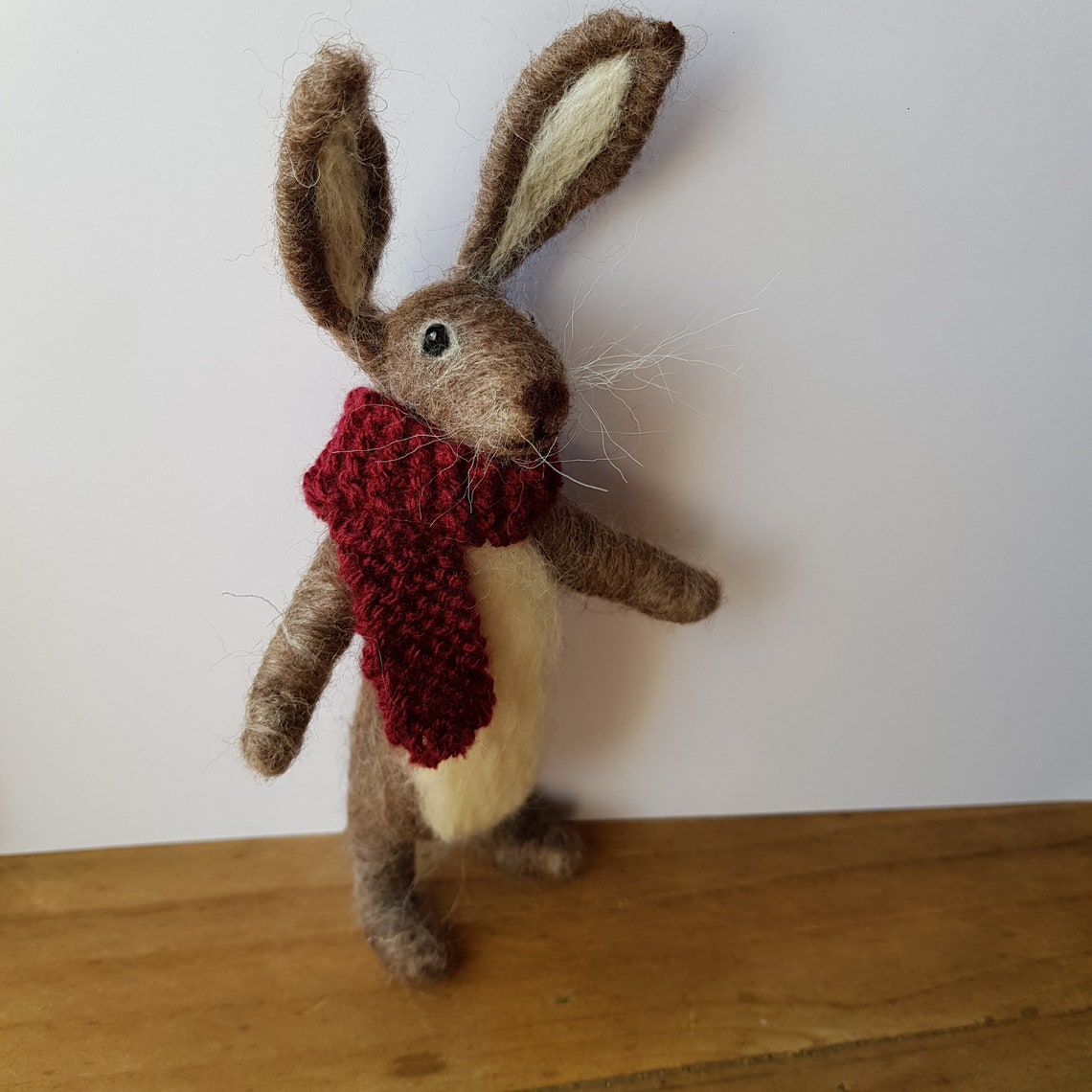 PDF to Make a Posable Hare-printable Needle Felting Tutorial | Etsy