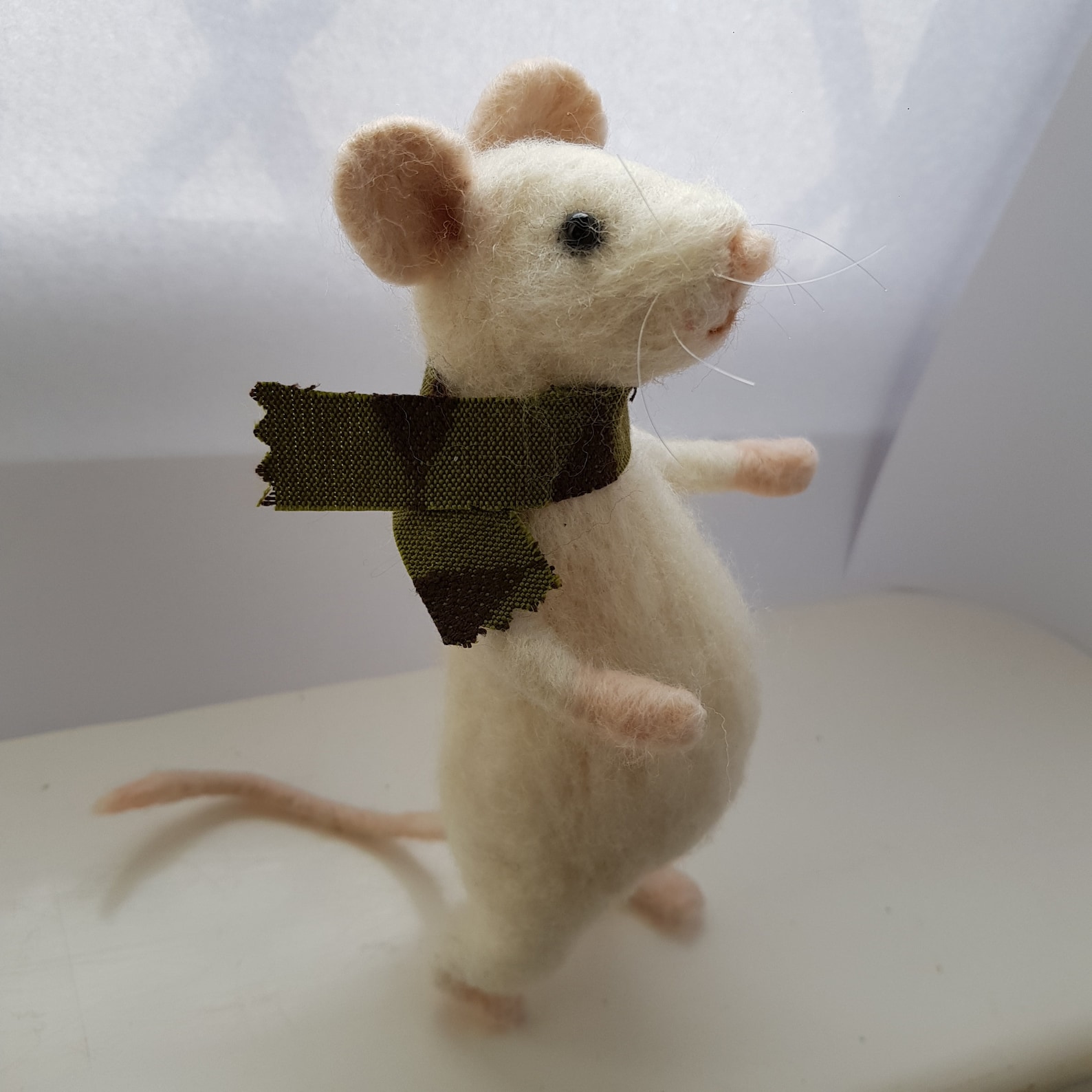 Kit to Make a Posable Needle Felted Mouse Using British and - Etsy