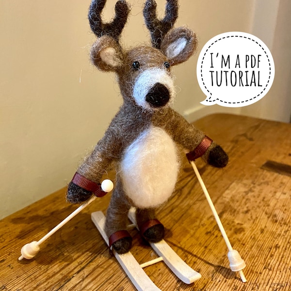 Needle Felted Deer - Etsy