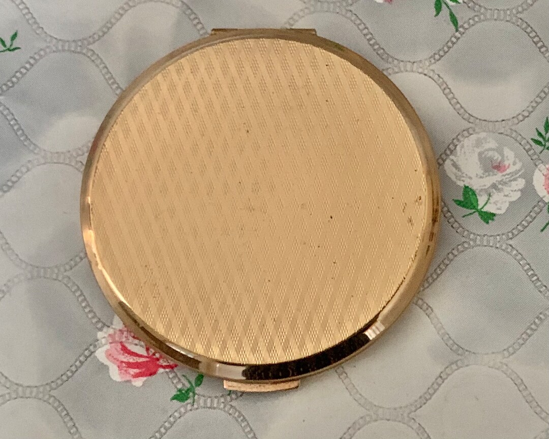 Stratton Powder Compact C1960s to 1970s, Vintage Gold Convertible ...