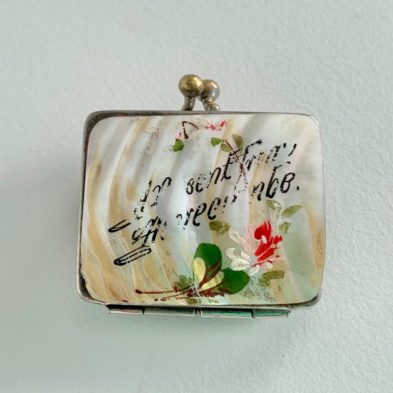 Antique Shell Purse - Etsy