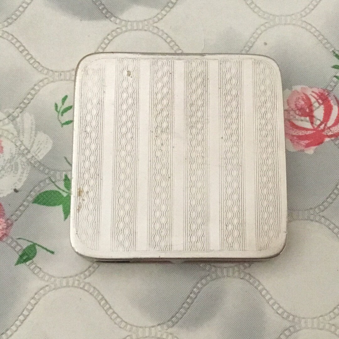 Art Deco Stratnoid Powder Compact, Early Stratton Makeup Mirror C1920s ...