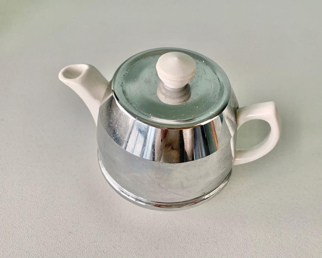 Heatmaster England Vintage Single Cup Teapot, Small 200ml Teapot With ...