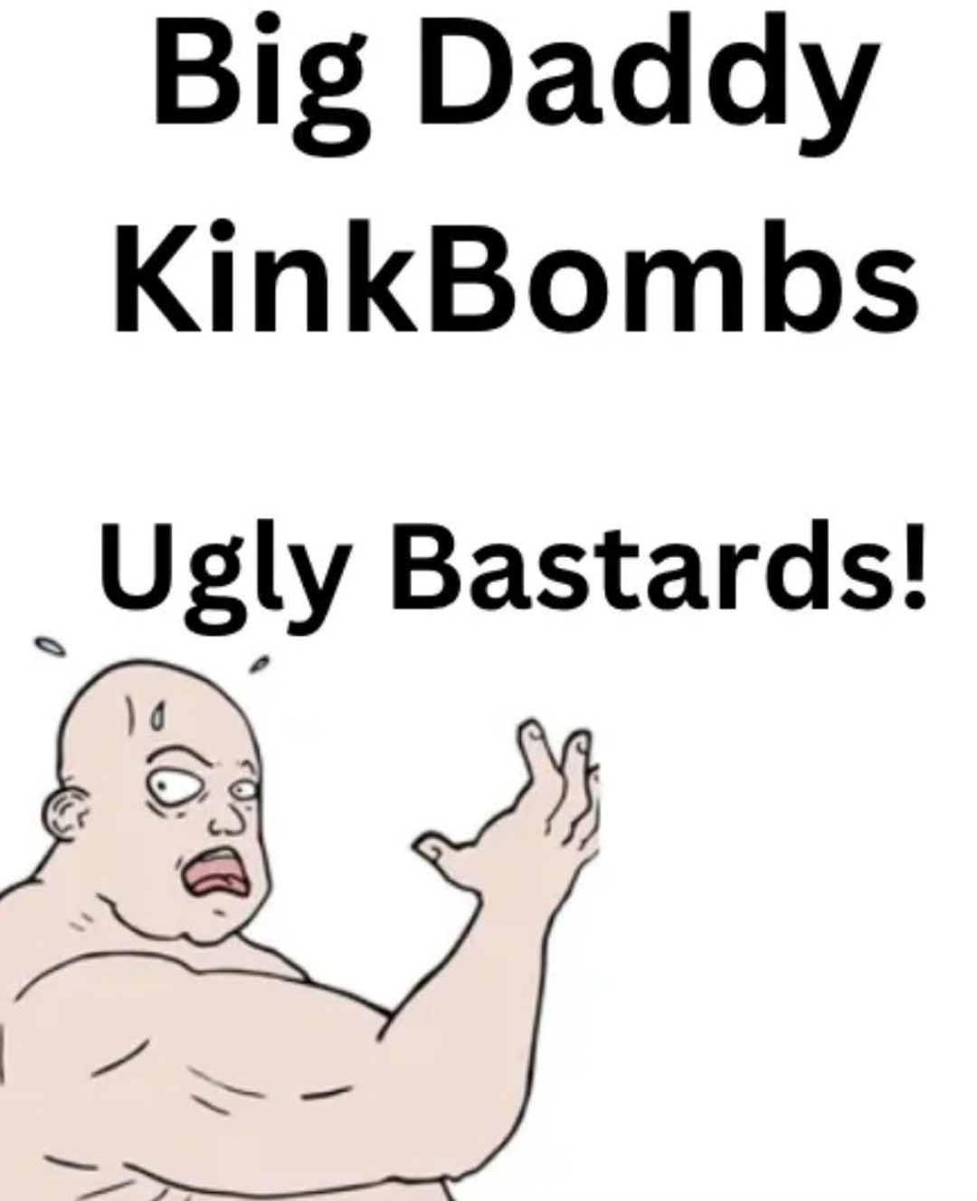 Big Daddy Kinkbombs ugly Bastards Anime-themed Adult Surprise Bath ...