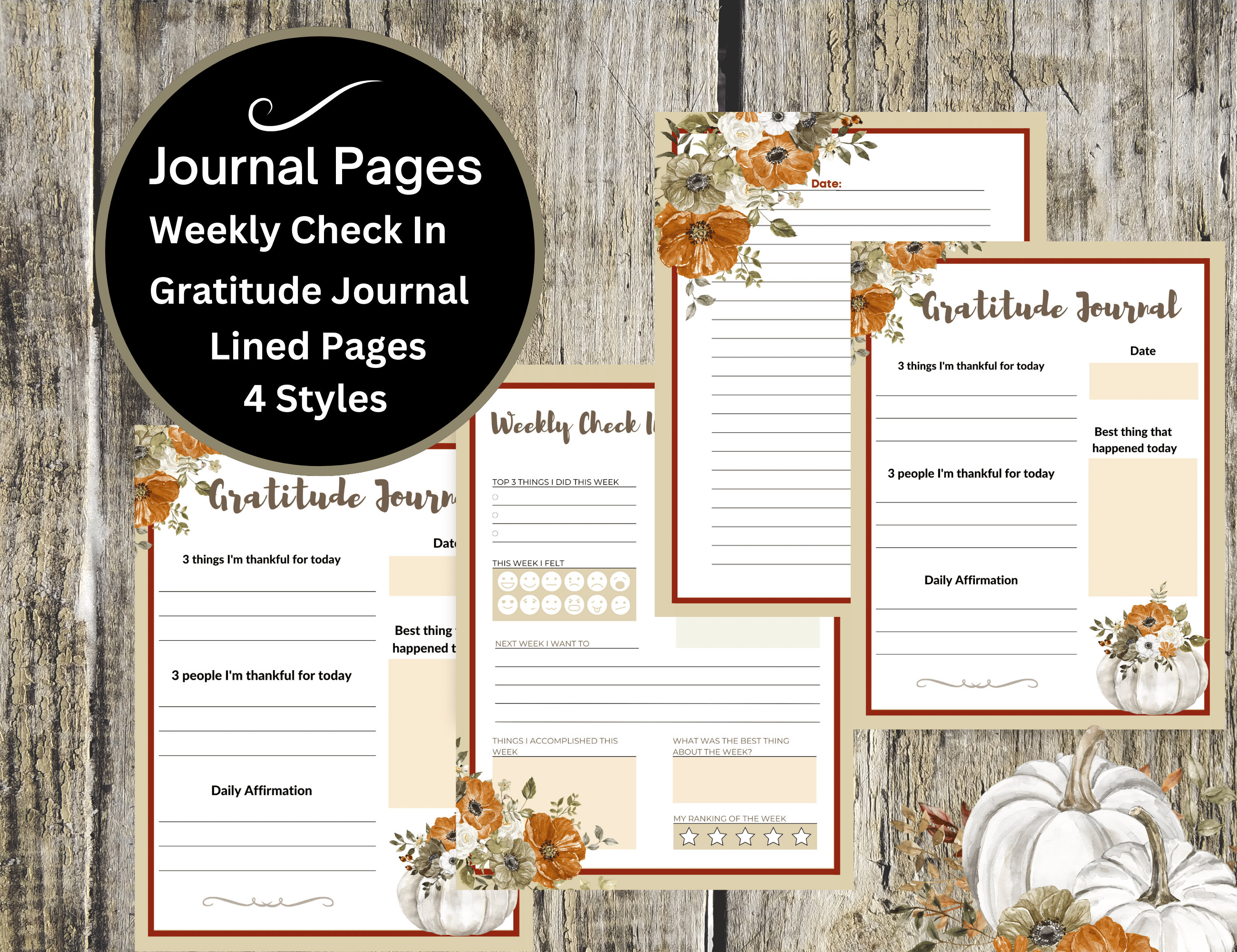 Fall Printable Planner | Printable Fall Planner | Fall Printables ...