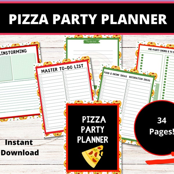 Pizza Party - Etsy