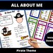 All About Me Worksheets Posters Signs Prek 1st Back to School ...