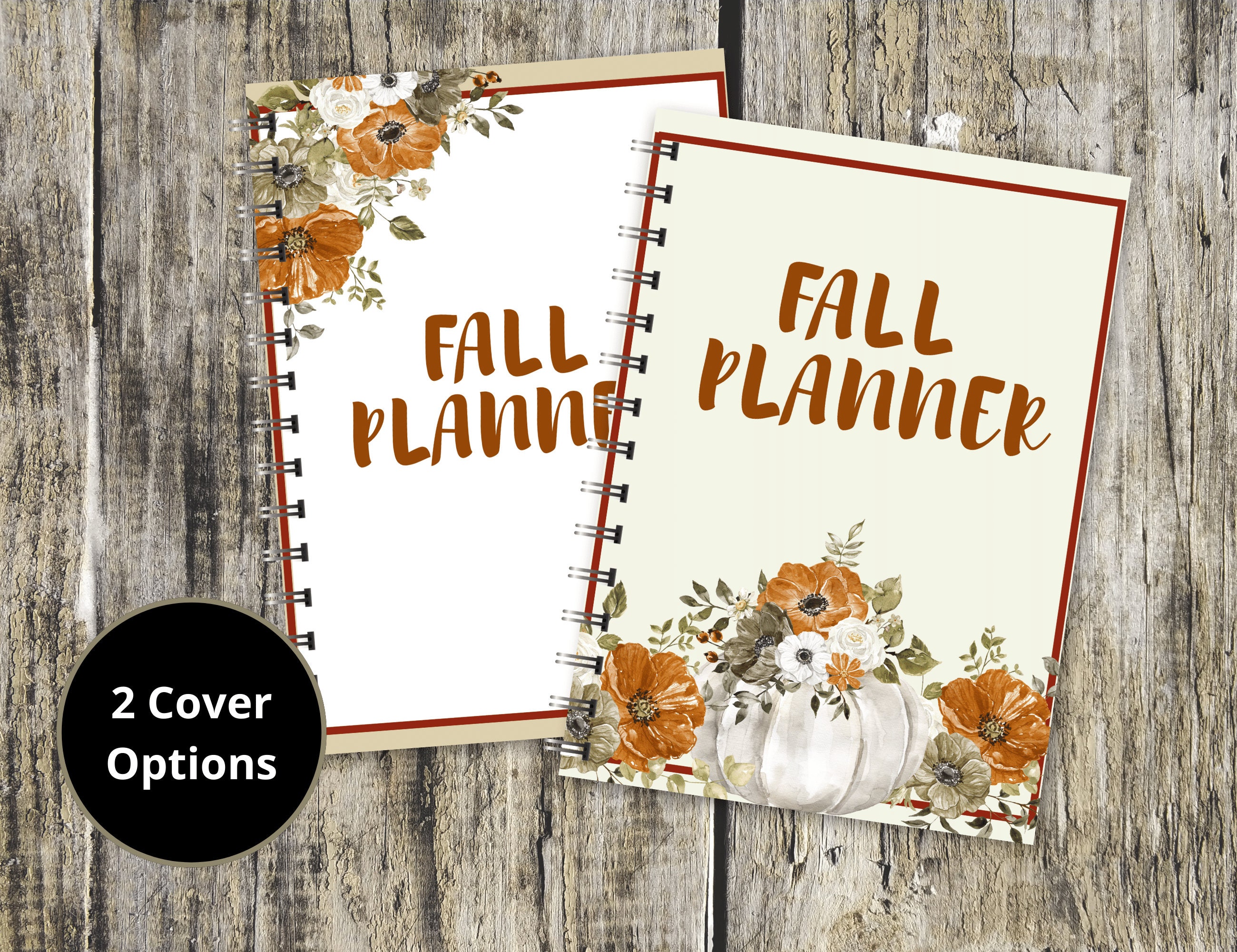 Fall Printable Planner | Printable Fall Planner | Fall Printables ...