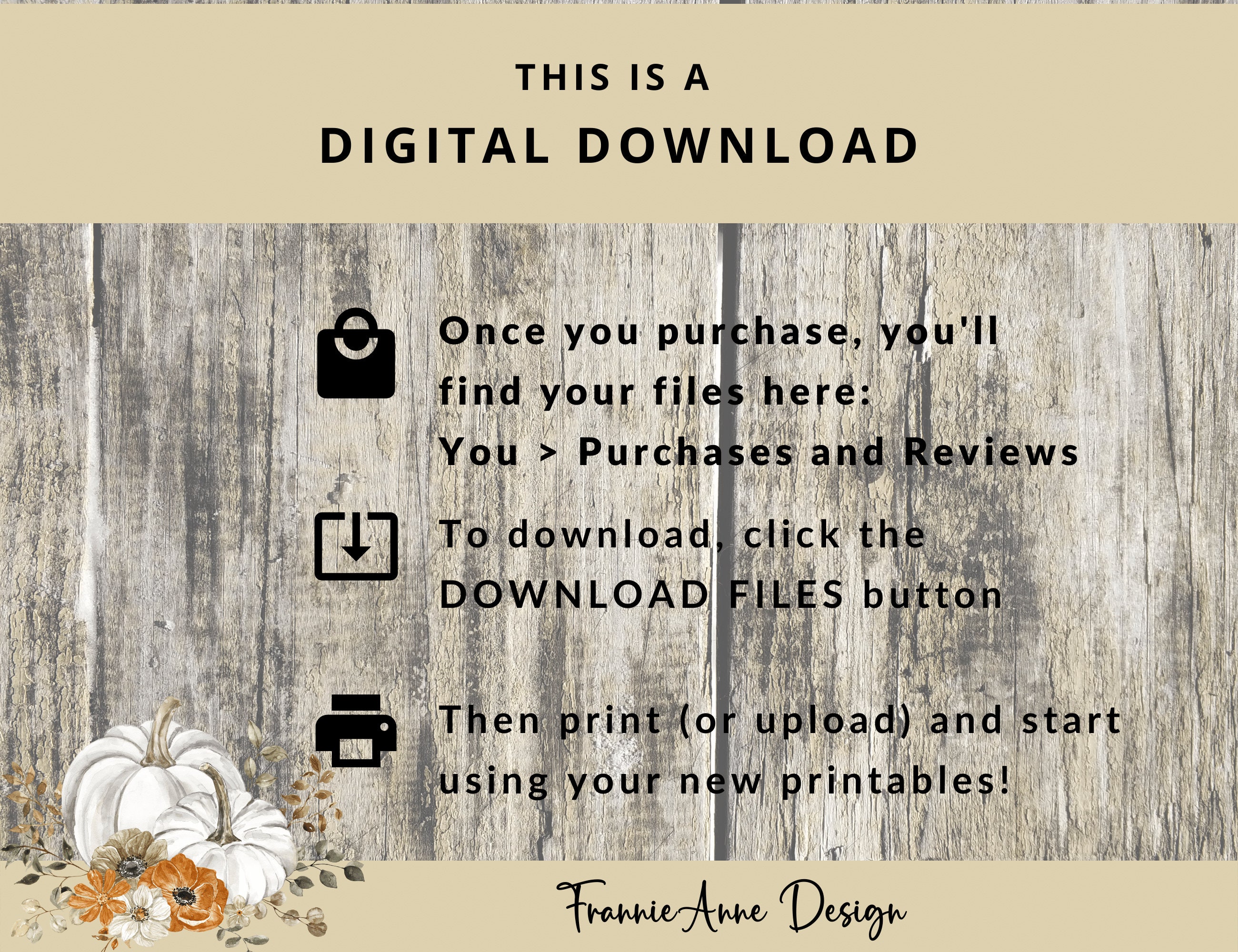 Fall Printable Planner | Printable Fall Planner | Fall Printables ...