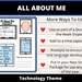 All About Me Worksheets Posters Signs Prek 1st Back to School ...