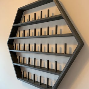 Golf Putter Cover Hexagon Display Rack (33) / Stained Bettinardi ...