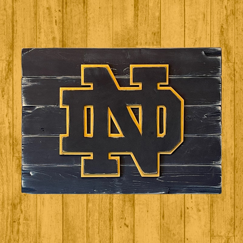 Notre Dame Sign - Etsy