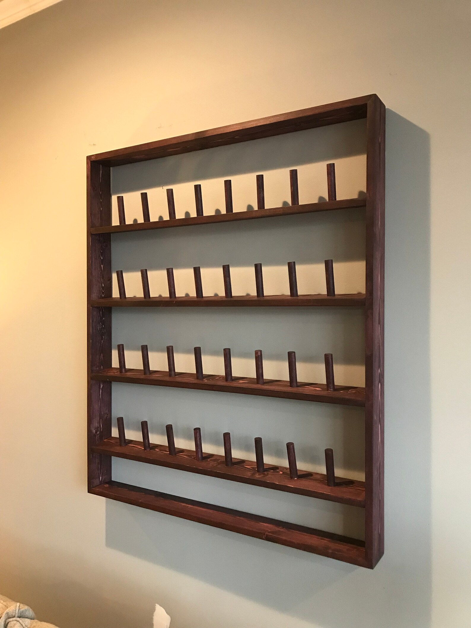 Golf Putter Cover Display Rack (32) / Stained Display Case Golf ...