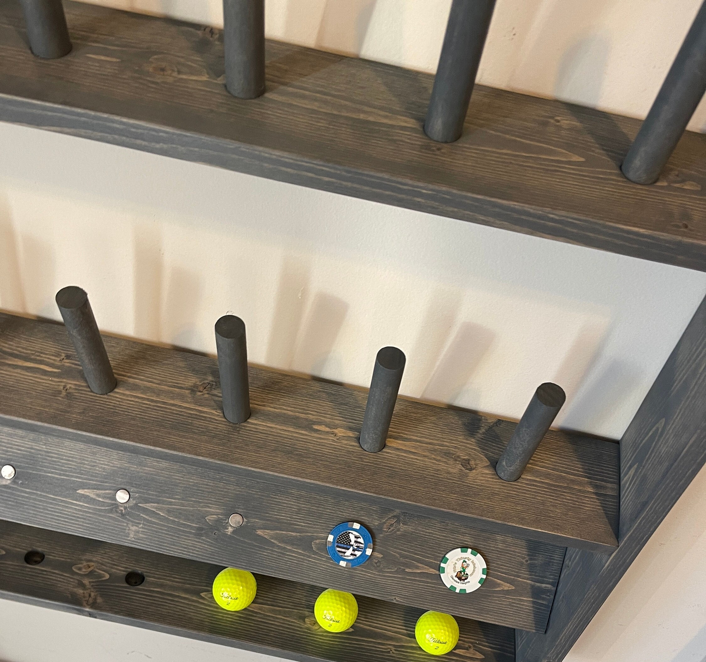 Golf Putter Cover Display Rack (24) / Golf Ball Marker Display Rack (8 ...