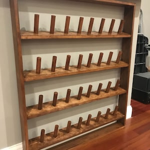 Golf Putter Cover Display Rack (32) / Stained Display Case Golf ...