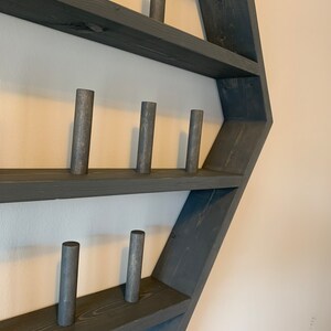 Golf Putter Cover Hexagon Display Rack (33) / Stained Bettinardi ...