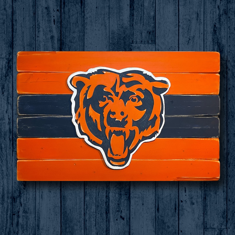 Chicago Bears Wall Art - Etsy