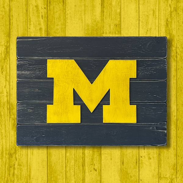 University of Michigan Decor - Etsy