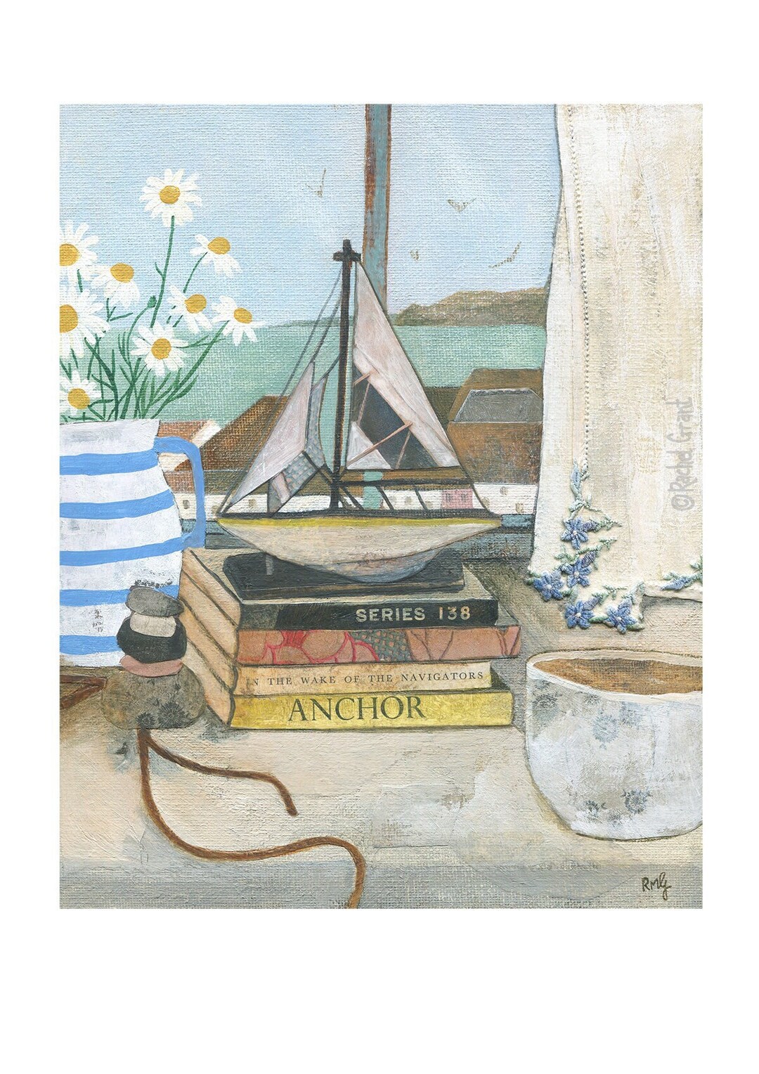 August Window PRINT - Etsy