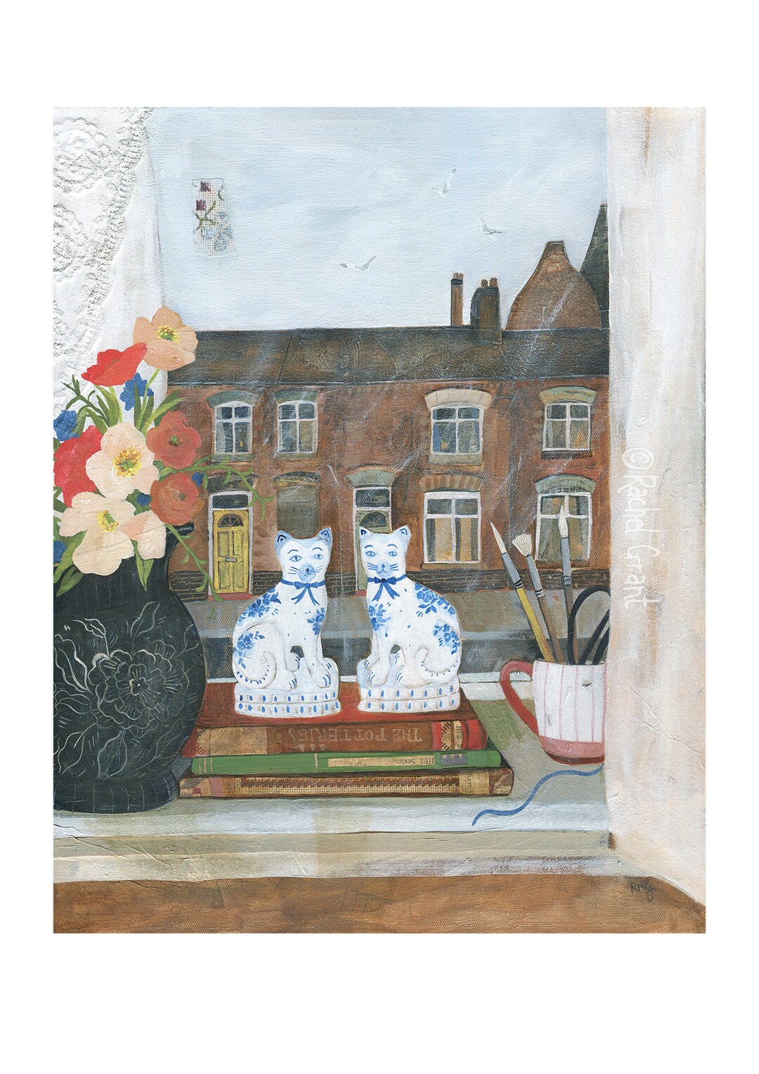 Potteries Window Print - Etsy