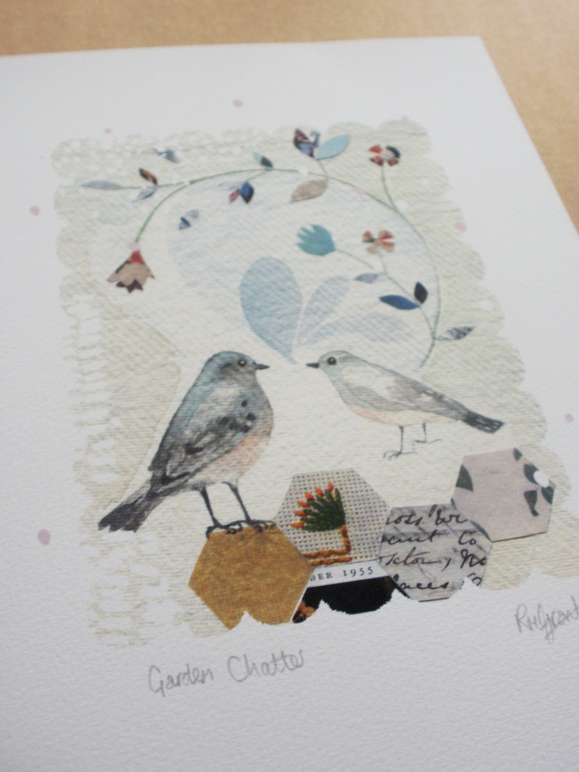 Garden Chatter Print - Etsy
