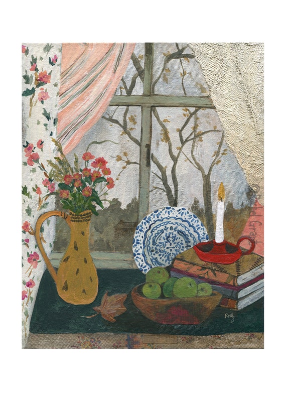 November Window Print - Etsy UK