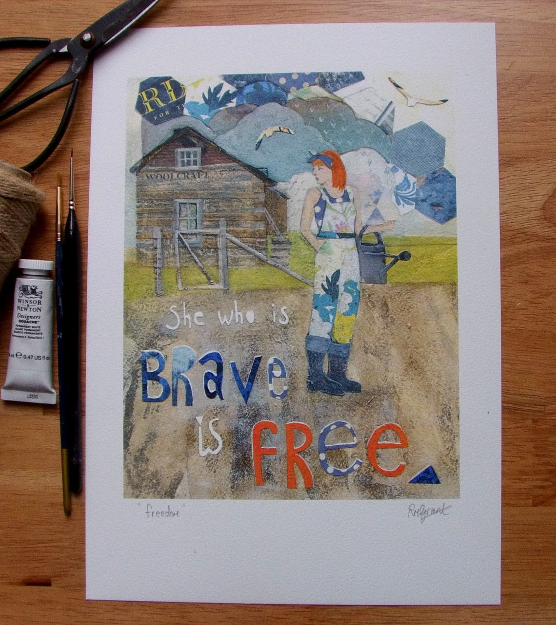 Freedom Print - Etsy UK