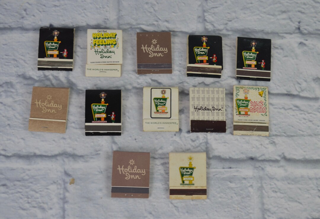 Lot of 12 Vintage Holiday Inn Match Books - Etsy