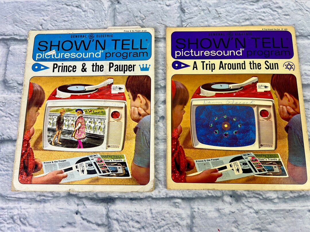 GE Show N Tell Picturesound Record and Film - Choice of One - Etsy