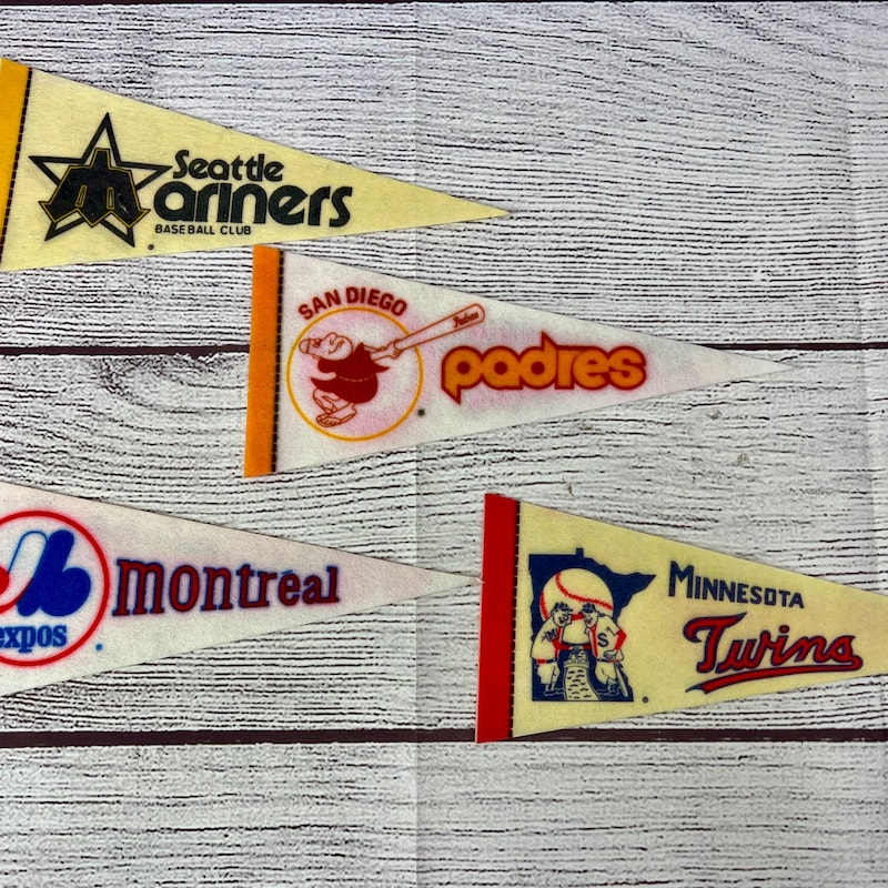Baseball Pennants - Etsy