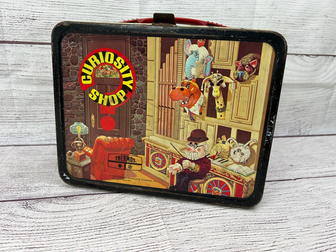 Vintage 1972 Curiosity Shop Metal Lunchbox - Etsy