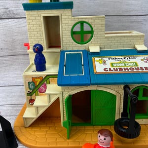 Fisher Price Sesame Street Clubhouse- Free Shipping! (JGC) - Etsy