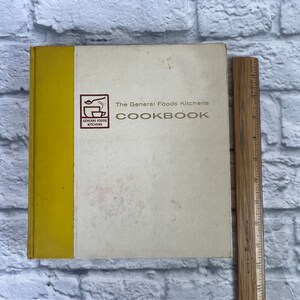 Vintage 1959 - the General Foods Kitchen Cookbook - Etsy