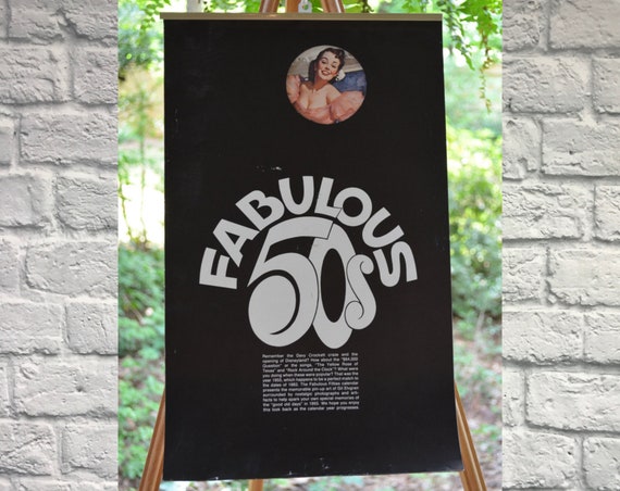 Fabulous 50's Pin up Reproduction Calendar - Etsy