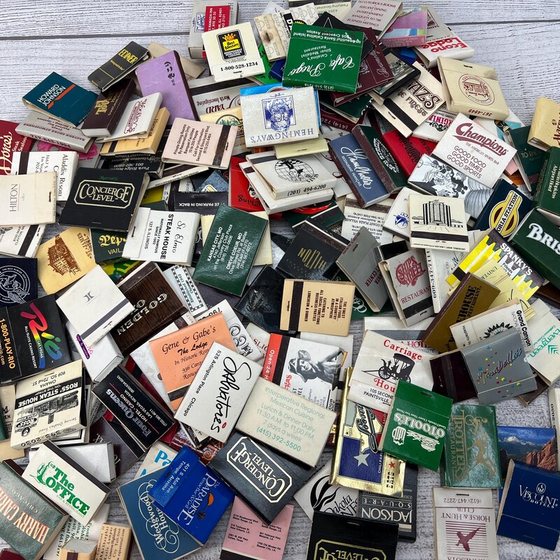 Vintage Matchbooks - Etsy