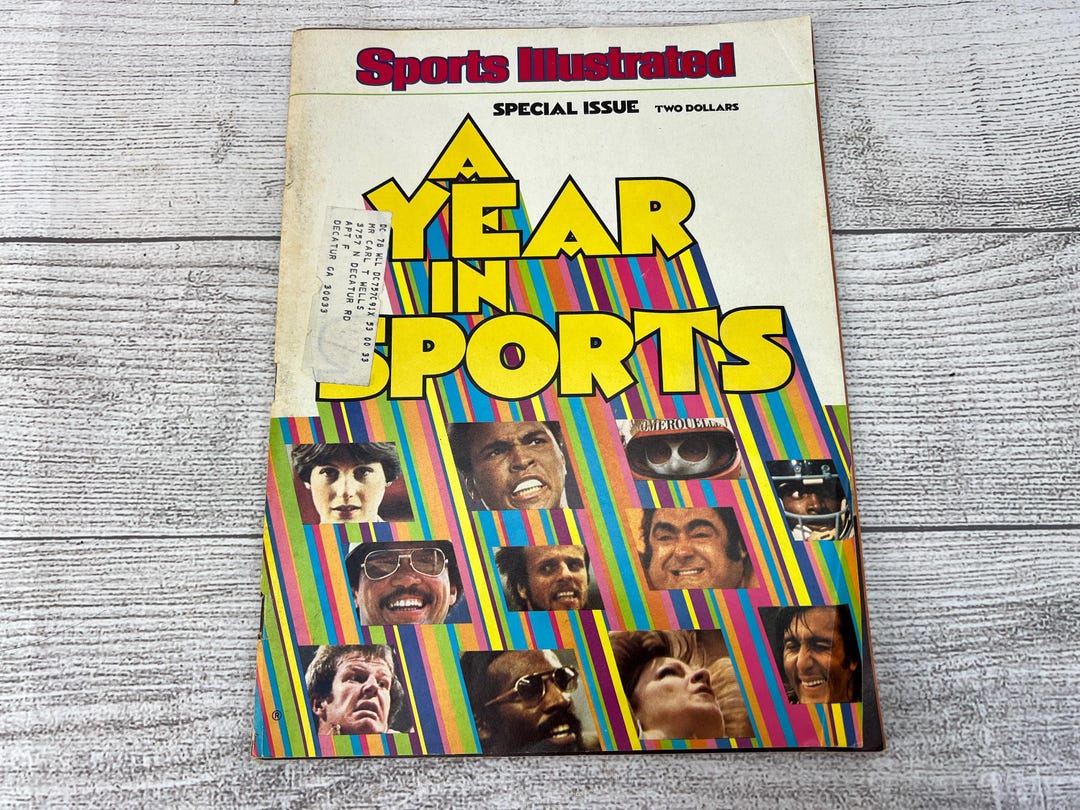 Sports Illustrated 1976 Year in Sports Special Issue - Etsy