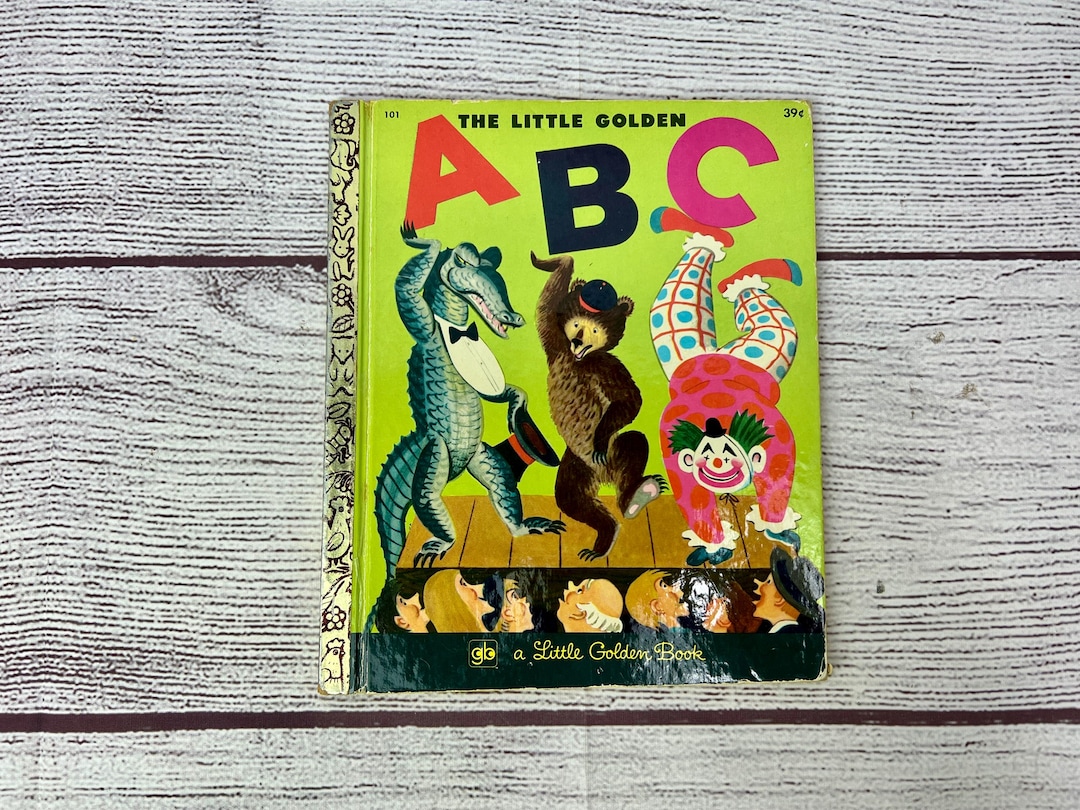 Vintage 1971 ABC Golden Book - Etsy