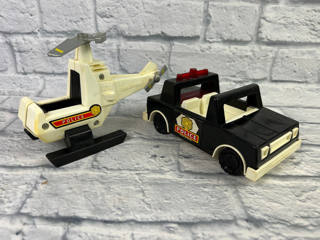 Vintage 1981 Fisher Price Husky Helpers Police Set 332 - Etsy
