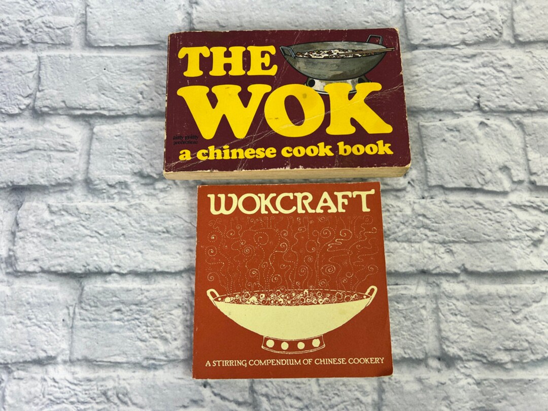 Vintage 1970s Wok Cookbooks - Nitty Gritty Productions - Etsy