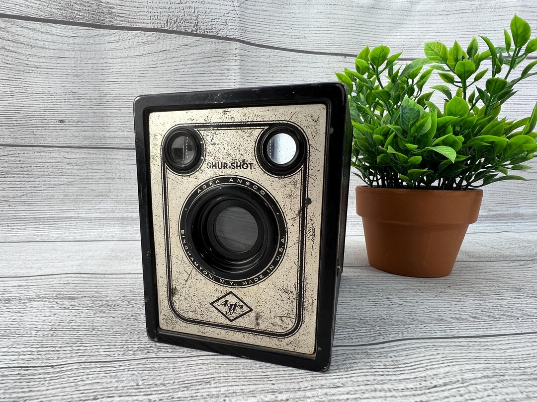 Vintage 1930s-1940s Agfa Ansco Sure Shot Camera - Etsy