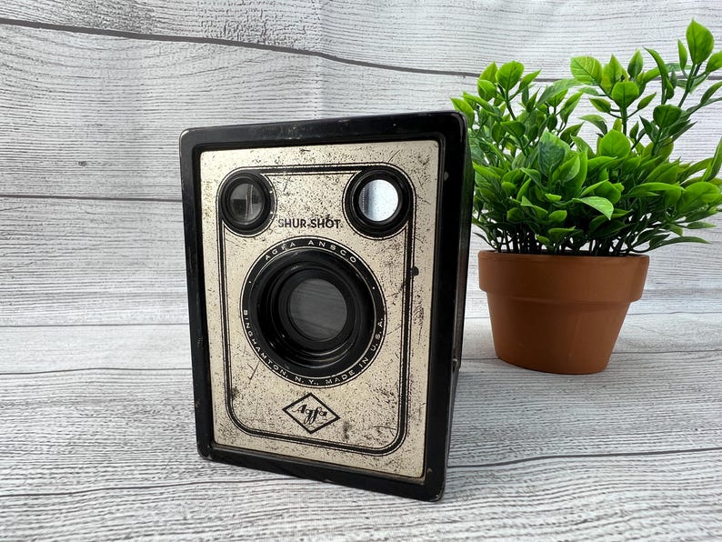 Vintage 1930s-1940s Agfa Ansco Sure Shot Camera - Etsy